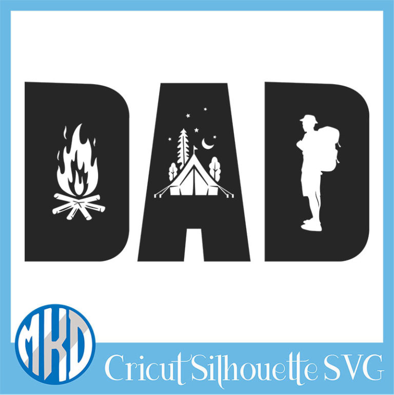 Dad SVG Free,Dad Camping SVG Free,Father's Day Svg | Misskyliedesign