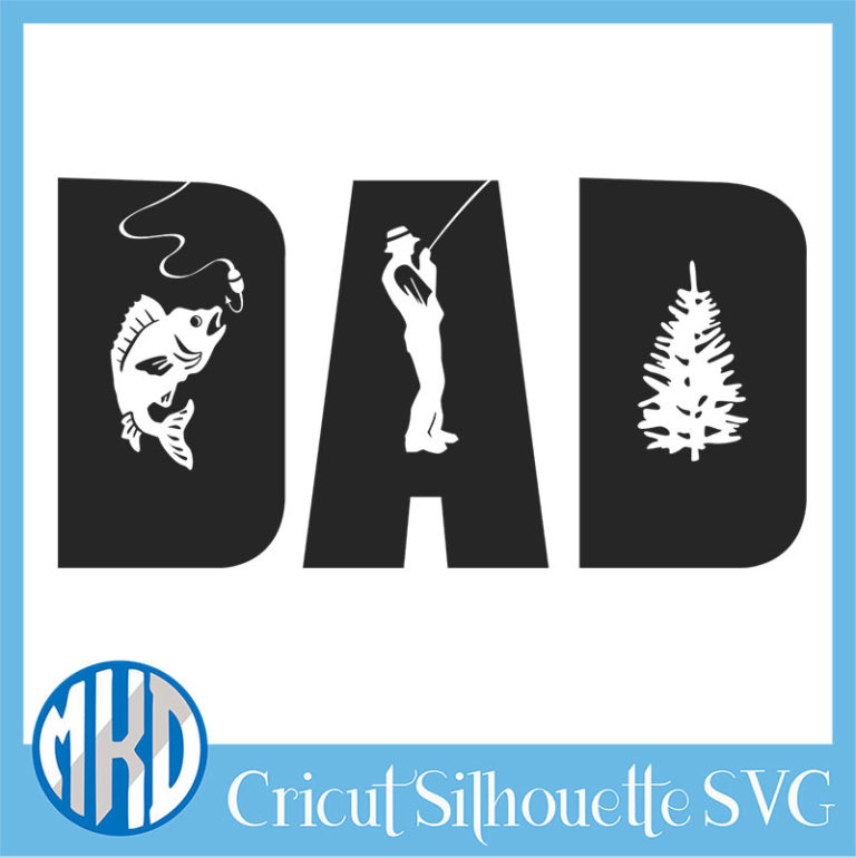 Dad Svg Free,Dad Fishing SVG,Father's Day Svg | Misskyliedesign