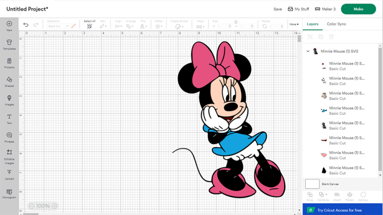 Minnie mouse svg,minnie mouse cricut,Cricut Vector File,Cut File Cricut