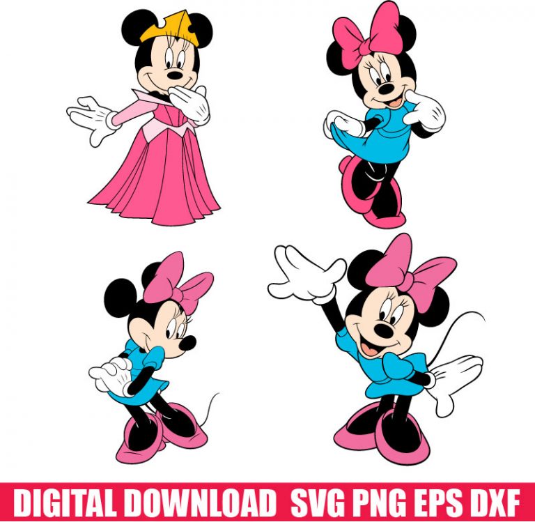Minnie mouse svg,minnie mouse cricut,Cricut Vector File,Cut File Cricut