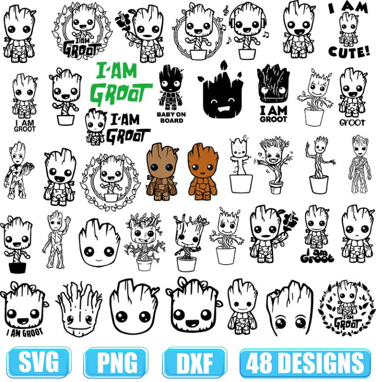 groot cricut,groot svg,Baby Groot in Pot,Cute baby groot,baby groot svg ...