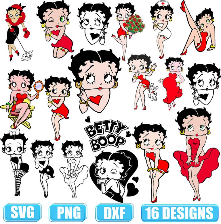 Betty Boop svg,betty boop cricut,svg betty boop,betty boop logo svg ...