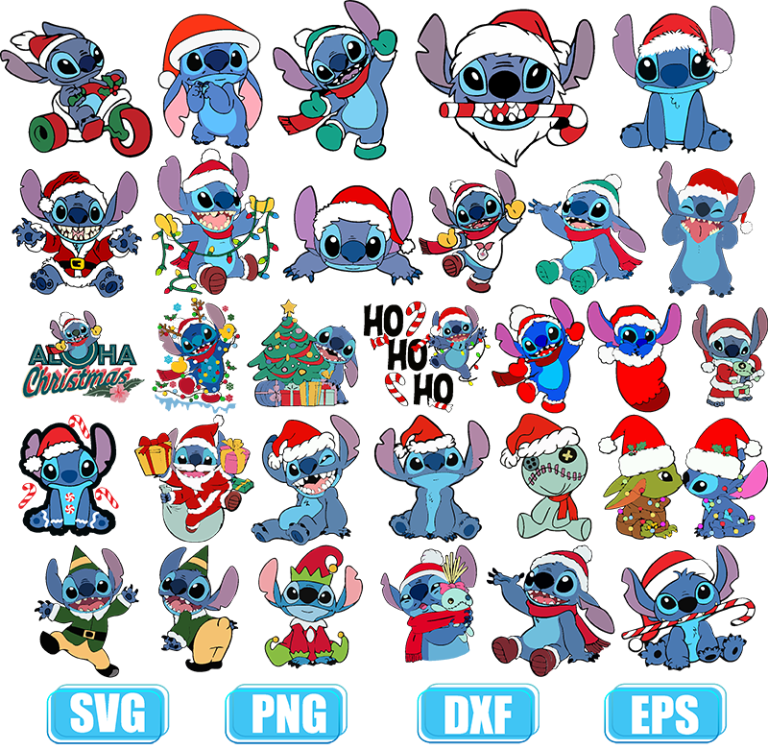 Stitch christmas svg,Christmas Stitch svg,Chritmas cartoon svg,Chritmas svg
