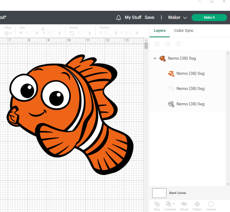 nemo svg,finding nemo svg,Silhouette Cut File,Svg File,Cricut