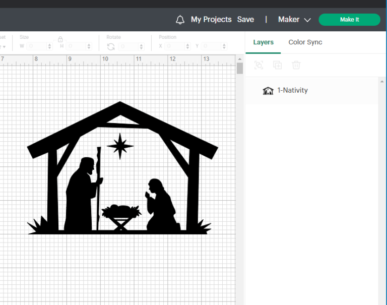 Nativity Scene SVG,nativity silhouette svg,cricut nativity scene,manger ...