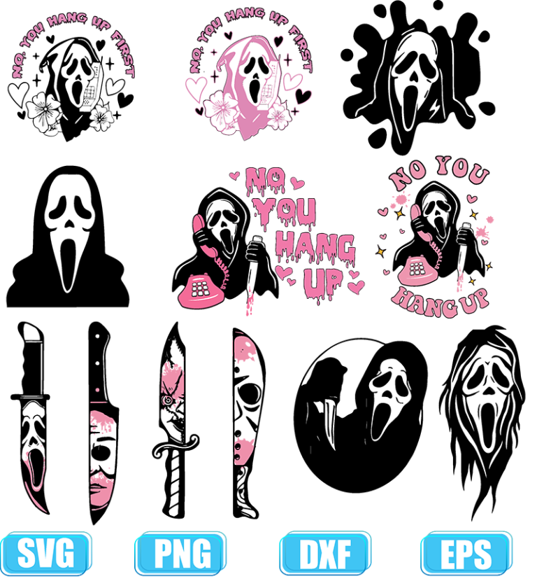 scream ghost face svg,ghost face svg,Ghostface svg,scream svg,no you ...