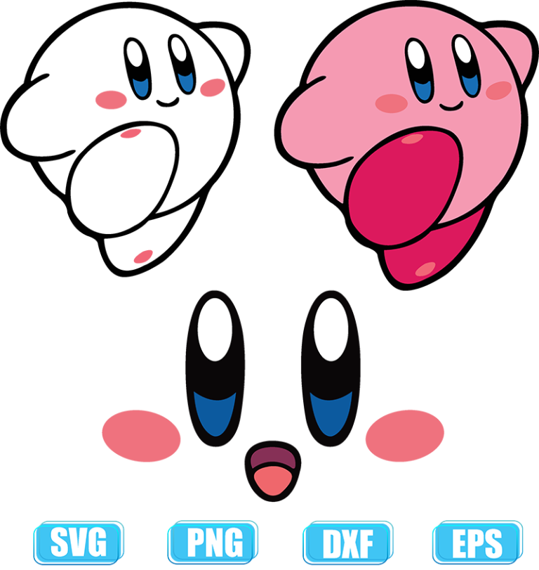 kirby svg,Kirby super star svg,kirby png,svg files for cricut,cricut ...