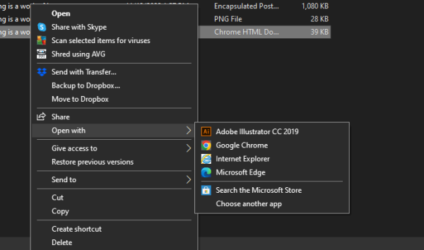 SVG files are showing up as HTML in your folders | Misskyliedesign